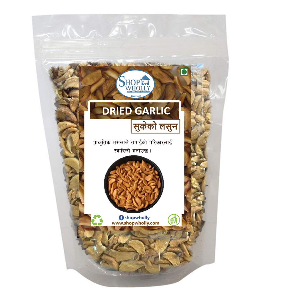 Dry Garlic Flakes- 1kg – Shopwholly